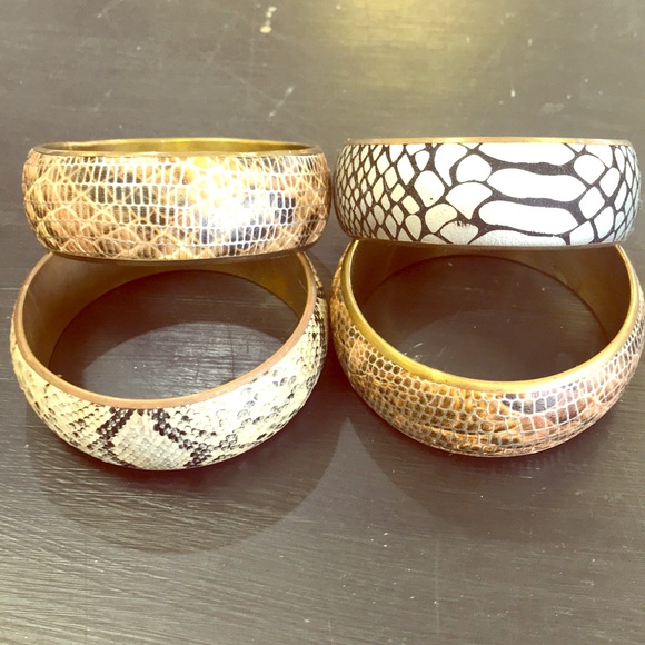 Jewelry | Snakeskin Bracelets | Poshmark